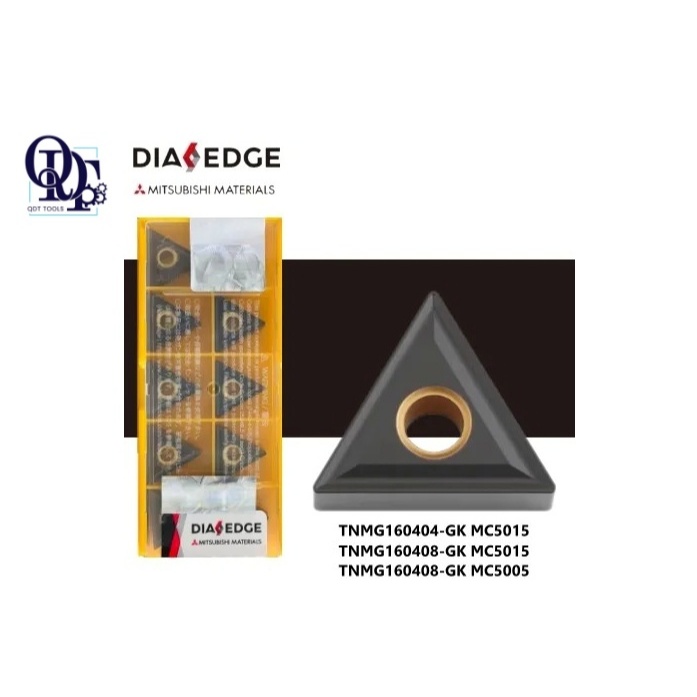 เม็ดมีด Inserts T16 เม็ดสองหน้า มุม 04 08 TNMG160404-GK TNMG160408-GK | Shopee Thailand