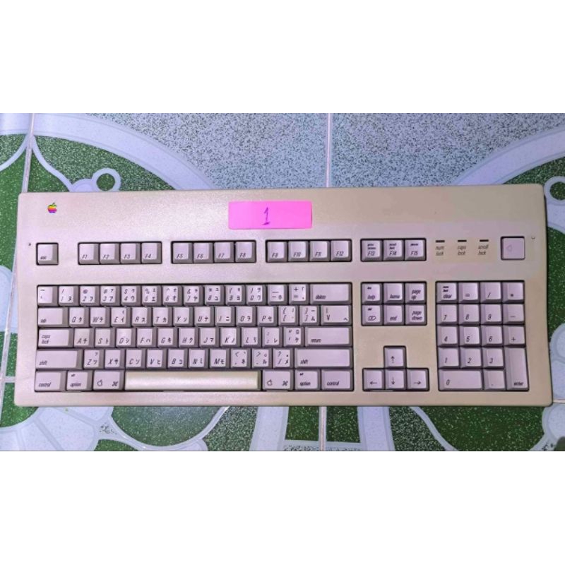 คีย์บอร์ดวินเทจ [Apple vintage] Apple Extended Keyboard ii M3501 (Alps ...