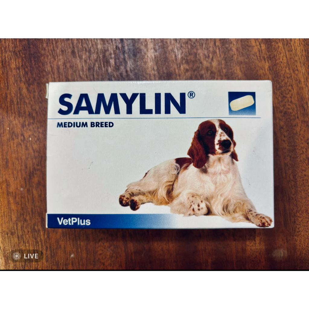 Samylin Medium breed 10 เม็ด อาหารเสริม บำรุงตับ สุนัขพันธุ์กลาง-ใหญ่ ...