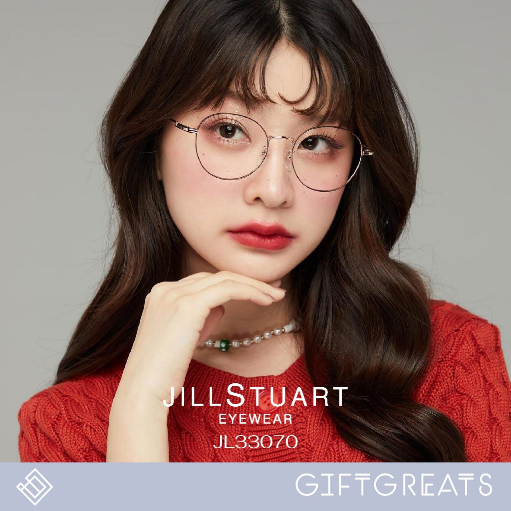 JILL STUART - JL33070 กรอบแว่นไทเทเนียม พร้อมเลนส์กรองแสงสีฟ้า | Shopee Thailand