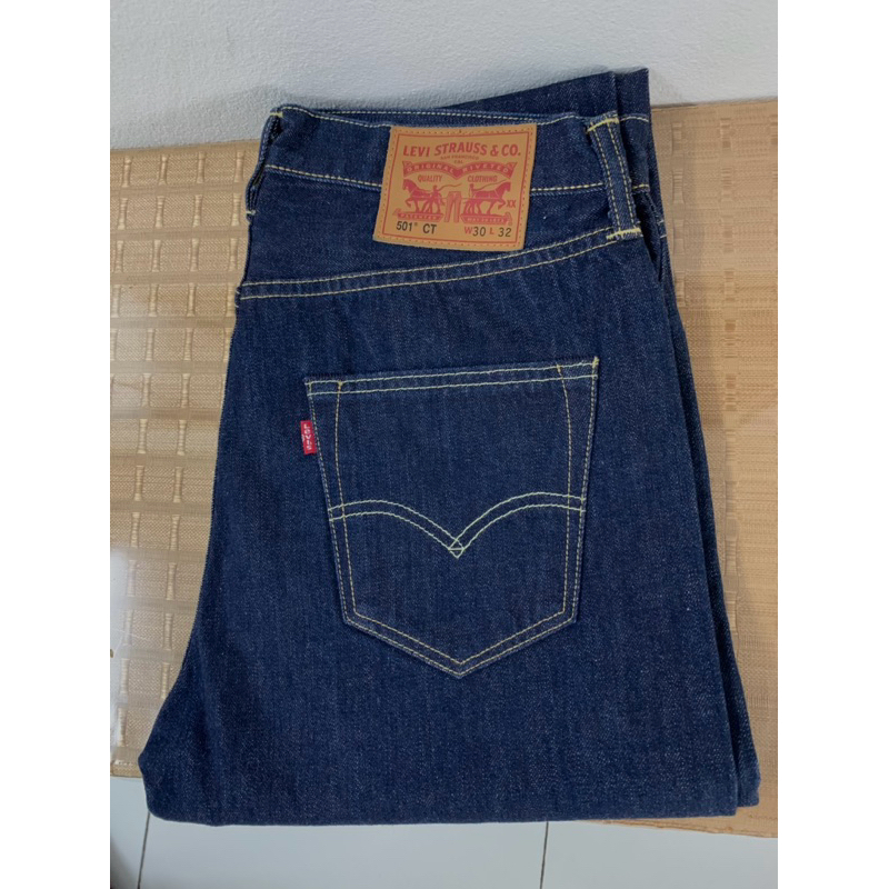 Levi’s 501 CT made in USA 🇺🇸 ผ้า White oak size 30/32 cotton100 ...