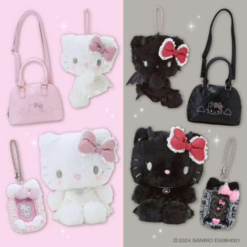 พร้อมส่ง — SANRIO ANGEL DEVIL COLLECTION คอลนางฟ้าคิตตี้ดำ นางฟ้าขาว ...