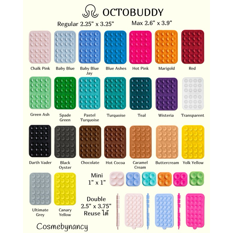💥พร้อมส่ง มีรุ่นใหม่💥 Octobuddy Silicone Suction Phone Case แท้100% ...