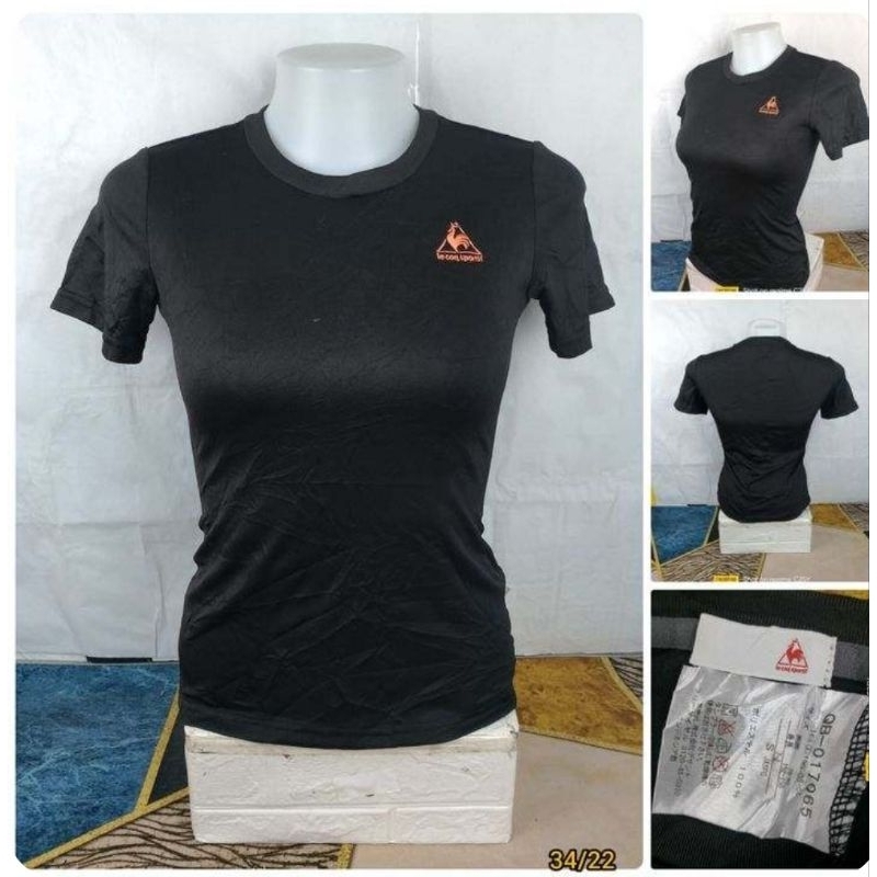 เสื้อยืดแบรนด์แท้ Le cog sportif (ส่งต่อ) | Shopee Thailand
