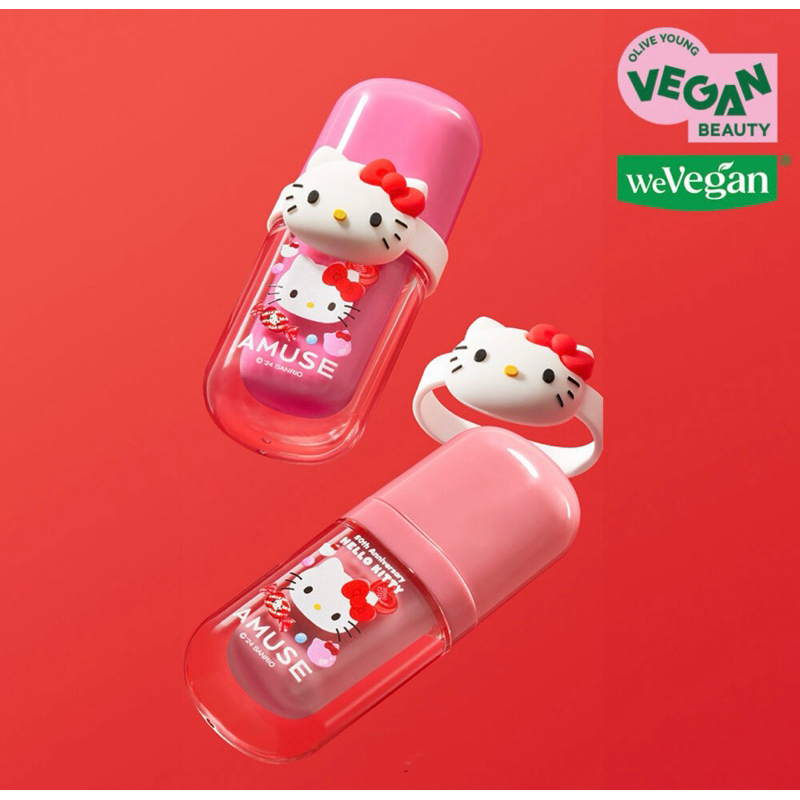 พร้อมส่งในไทย Amuse xHello Kitty BEBE Tint | Shopee Thailand