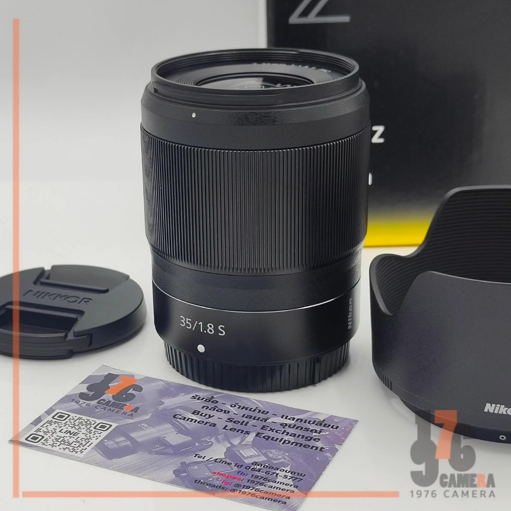 used nikon z35/1.8s มือสองสภาพสวย ครบกล่อง | Shopee Thailand