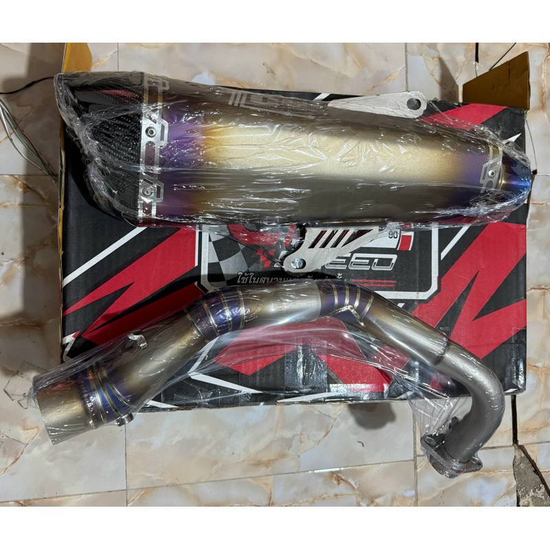 ท่อ CH speed full titanium X-max300 | Shopee Thailand