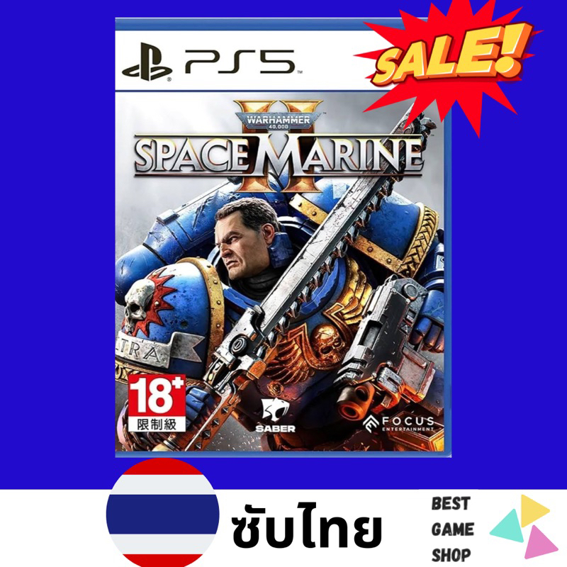 (พร้อมส่ง) SPACE MARINE 2 PS 5 WARHAMMER 40,000 40K ซับไทย (Zone 3 มือ 1/มือ2) PS5 (มีของพร้อม ...