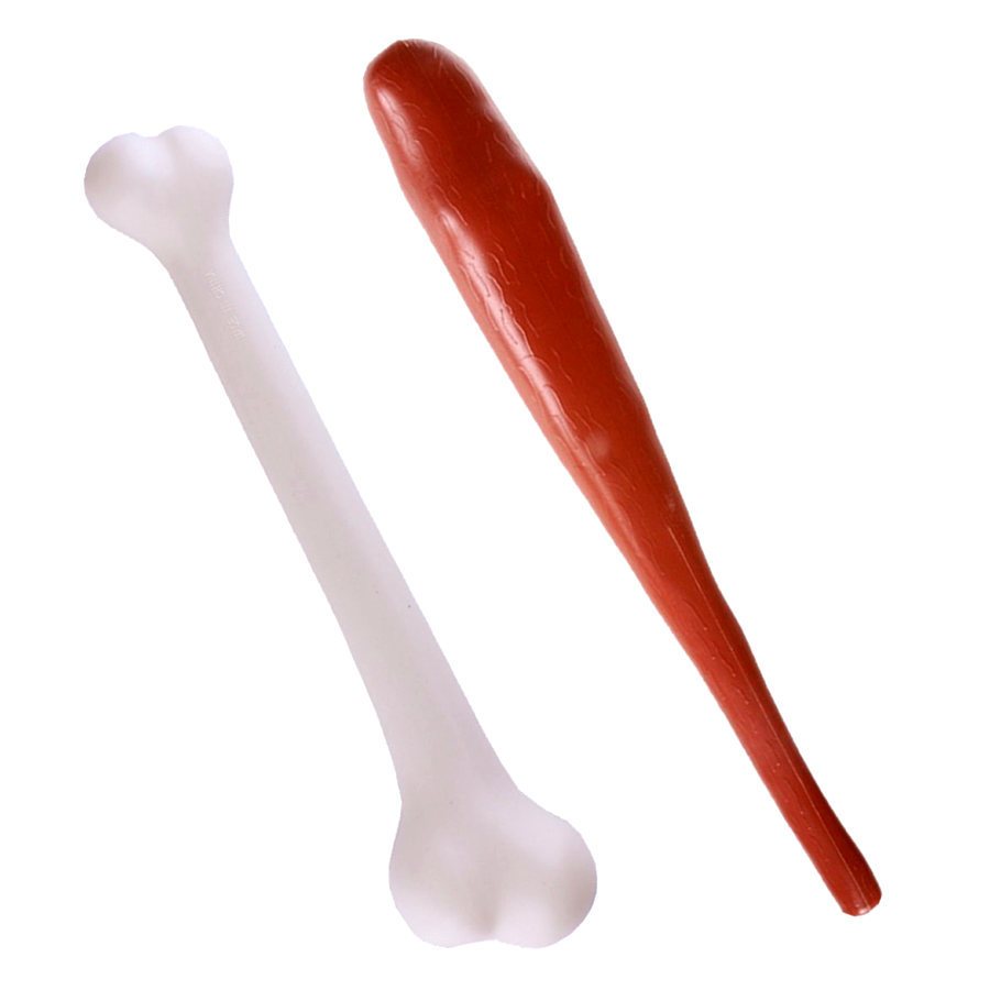 56g ไม้กระบอง ไม้คนป่า กระดูกขาว พลาสติก weapon hand stick wooden stick ...