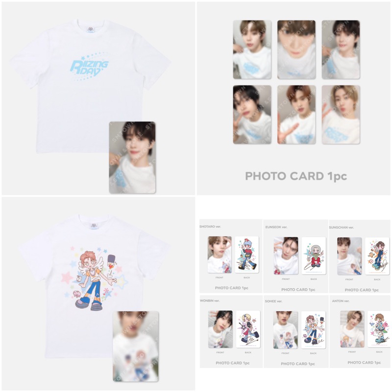 พร้อมส่ง RIIZE - 2024 RIIZE FAN CON ‘RIIZING DAY FINALE’ LOGO T-SHIRT ...