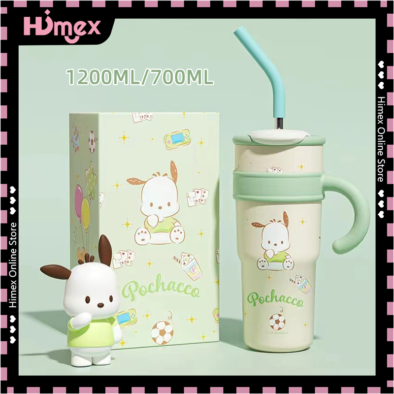 Himex แก้วเก็บความเย็น Sanrio กระติกน้ำรักษาความร้อน กระติกน้ำน่ารัก ของขวัญ แก้วกาแฟความจุใหญ่ ...