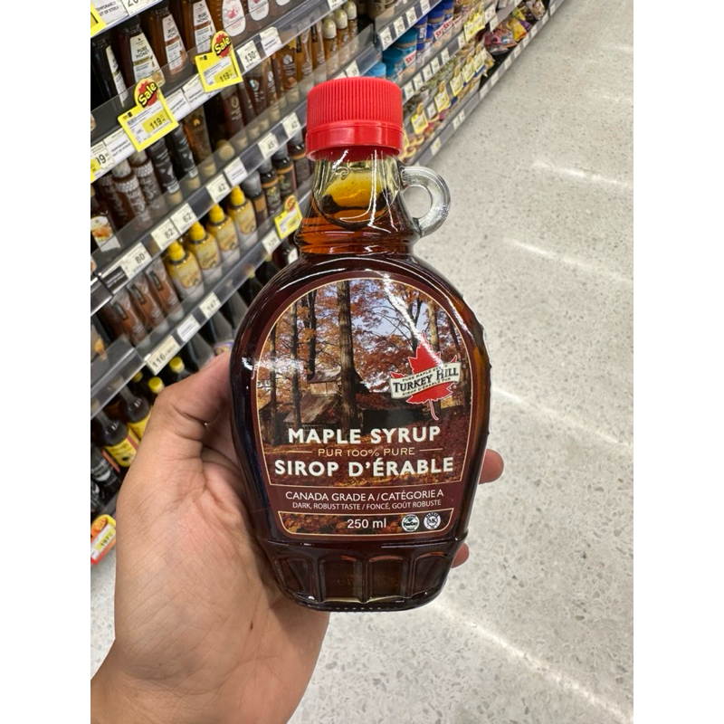 Maple Syrup 100% 250ml (เมเปิ้ลไซรัป 100% 250มล. | Shopee Thailand