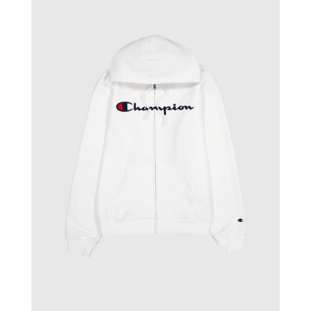 CHAMPION HOODED FULL ZIP SWEATSHIRT-เสื้อฮู้ดสำหรับผู้ชาย#220255-WW001 | Shopee Thailand