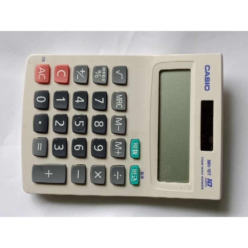 เครื่องคิดเลข CASIO MH-10T มือสองญี่ปุ่น | Shopee Thailand