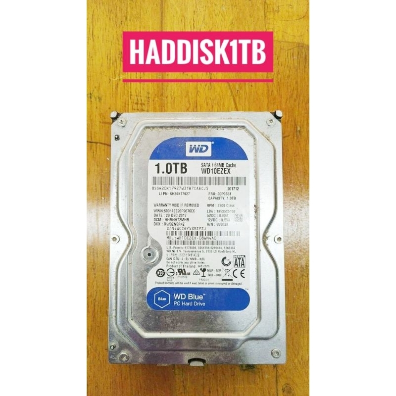 HDD1Tb ฮาร์ดดิสก์ 1Tb | Shopee Thailand
