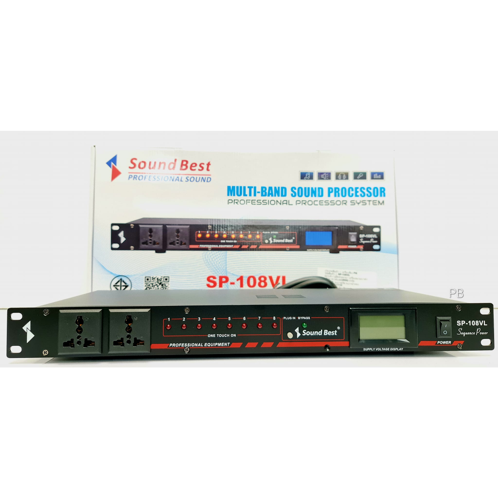 sound best รุ่น : SP - 108 VL sequence power control (Sequence Power ...