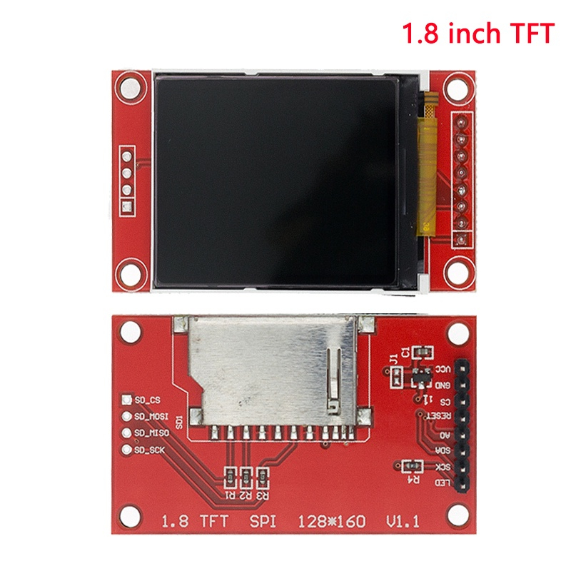 IC โมดูลหน้าจอ 1.8 นิ้ว 2.4 นิ้ว TFT LCD ST7789 ST7735 | Shopee Thailand