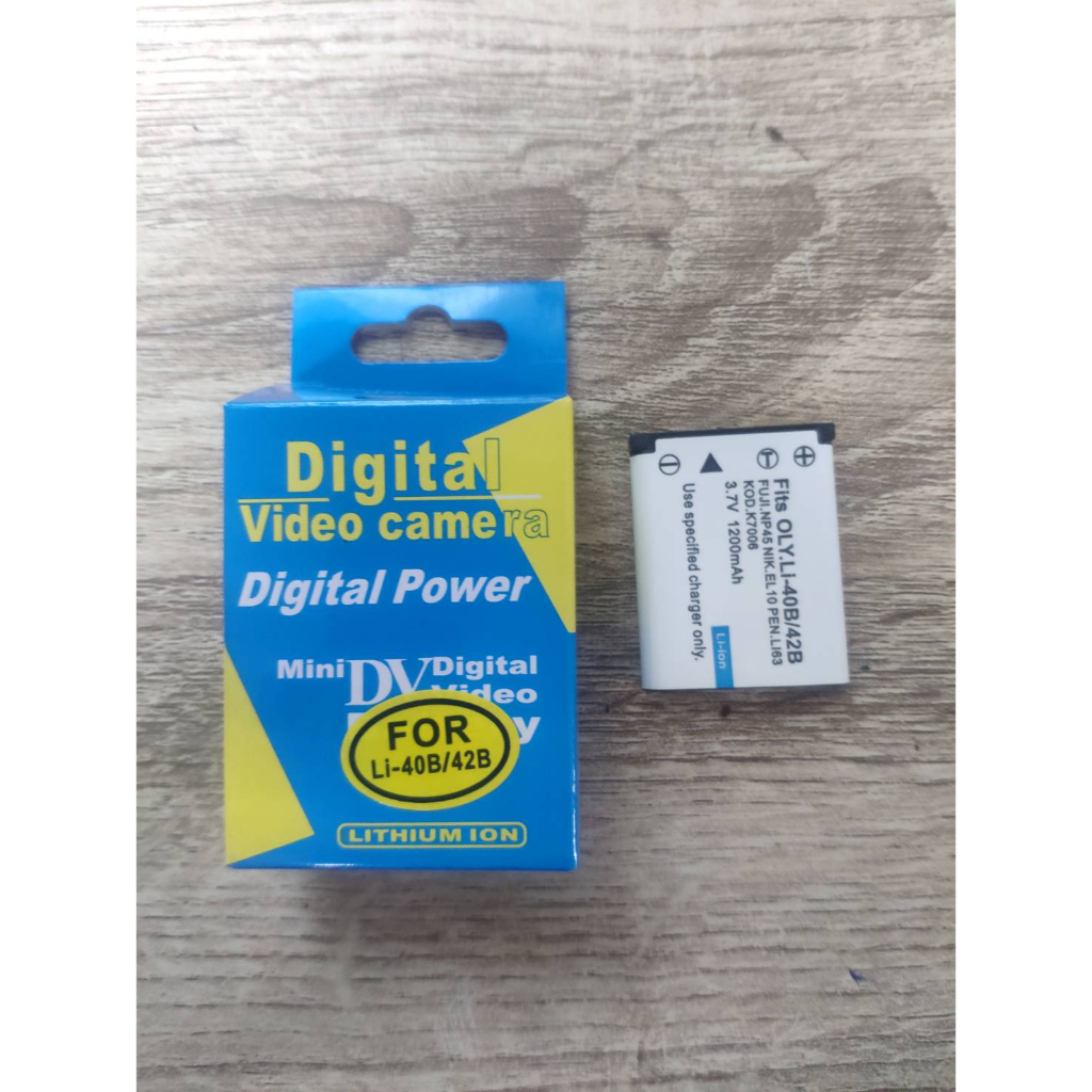 แบตเตอร์รี่กล้อง Battery Digital Camera Olympus รุ่น LI-40B/42B ...
