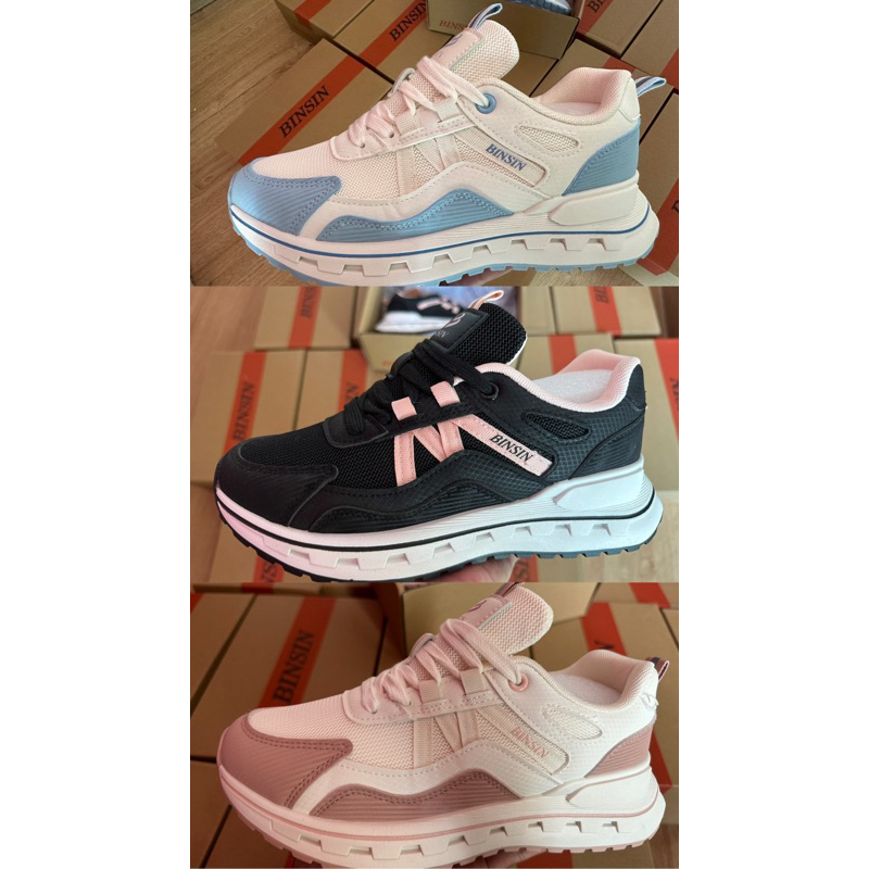 Bisin by Baoji รองเท้าผ้าใบหญิง รุ่น BNS5003 | Shopee Thailand