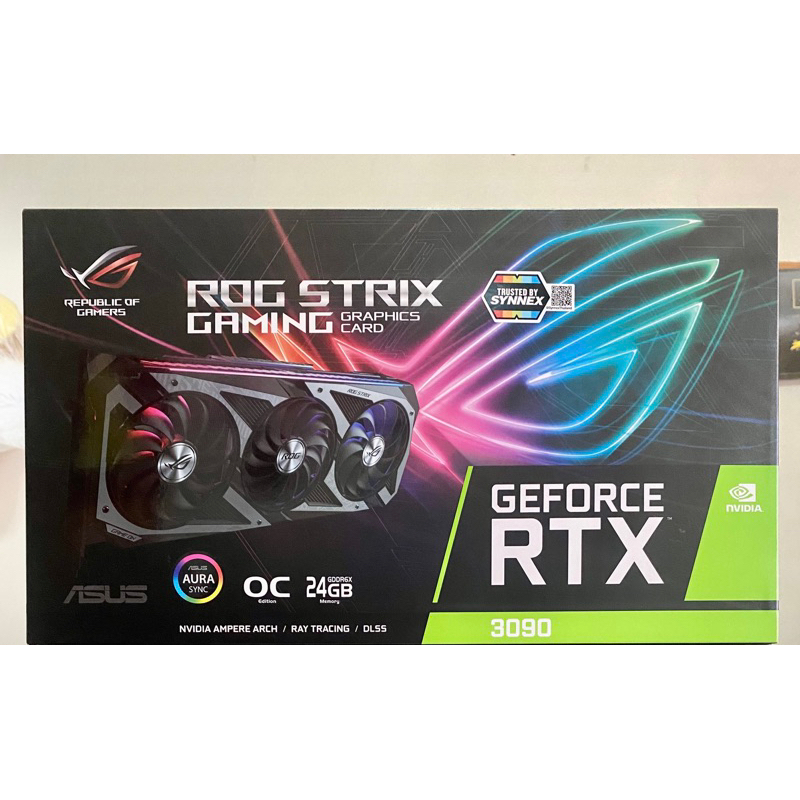 3090 Rog Strix 24G มือ1 ประกันเต็ม 3+1 (สินค้าพรีออเดอร์) | Shopee Thailand
