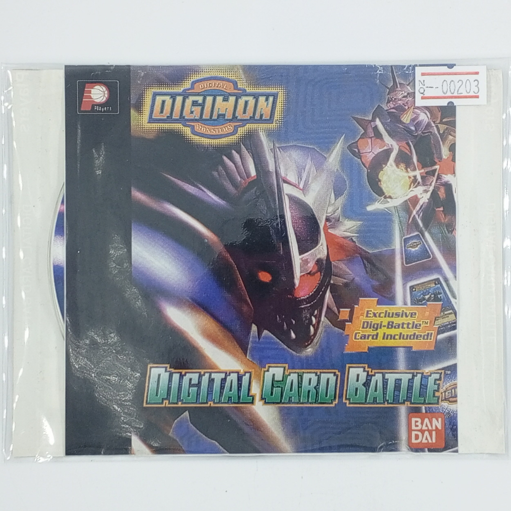 [00203] Digimon : Digital Card Battle (US) แผ่นเกมก็อปปี้ PS1 แผ่นเกม ...