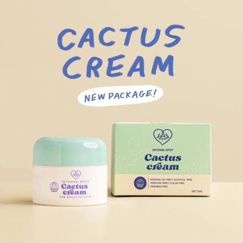 CACTUS CREAM ครีมแคคตัส | Shopee Thailand