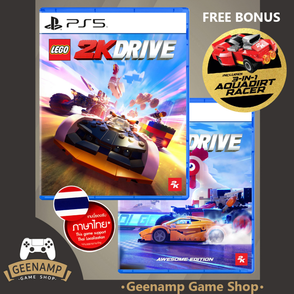 (คูปองShopee2.2) PS5 [มือ1] LEGO 2K DRIVE (R3/ASIA)รองรับภาษาไทย | Shopee Thailand