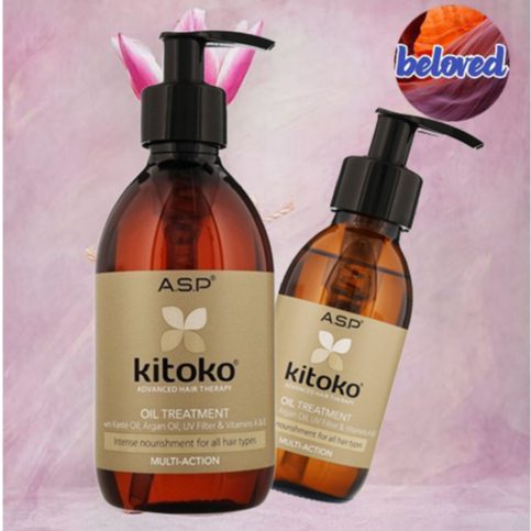 Kitoko Advanced Hair Therapy Oil Treatment 115/290 ml. ผลิตภัณฑ์ดูแลเส้นผมชนิดออยล์เหมาะสำหรับ ...