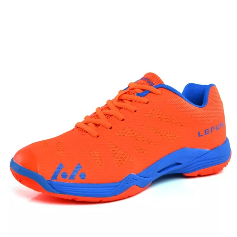 LEFUS BADMINTON SHOES - L010 สีส้ม | Shopee Thailand