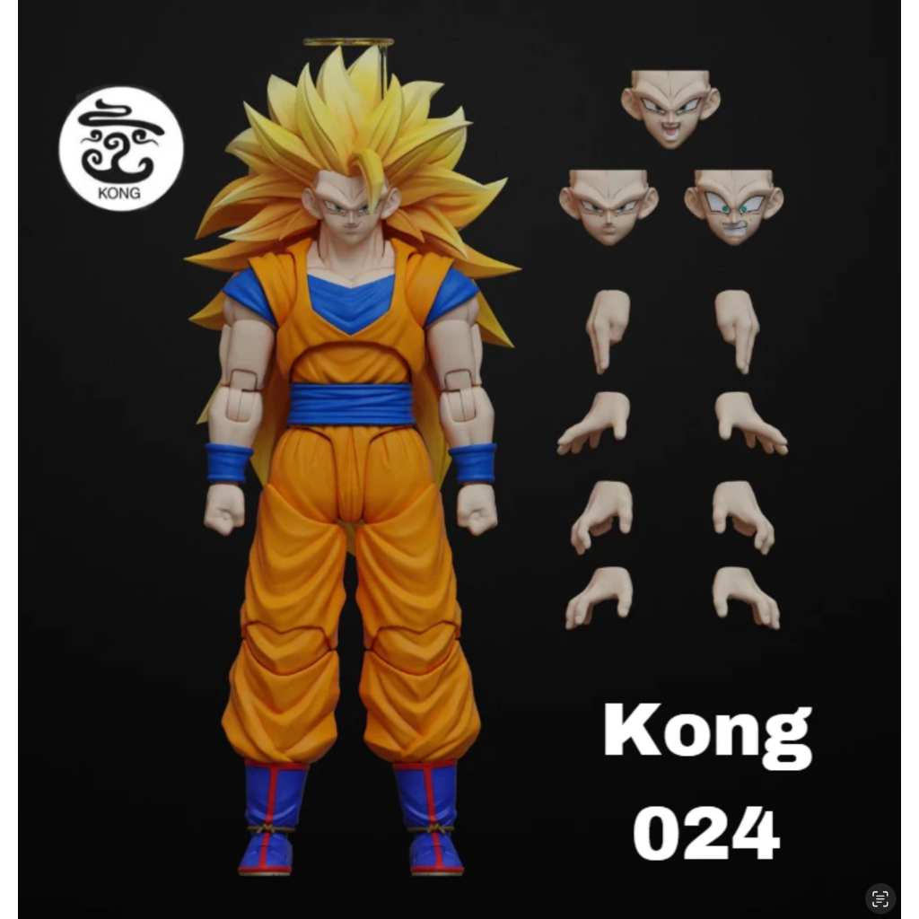 Kong หมายเลข 24รุ่น (Goku SSJ3 Super Saiyan 3) ชุดปกติ [พร้อมส่ง/ของใหม่] | Shopee Thailand
