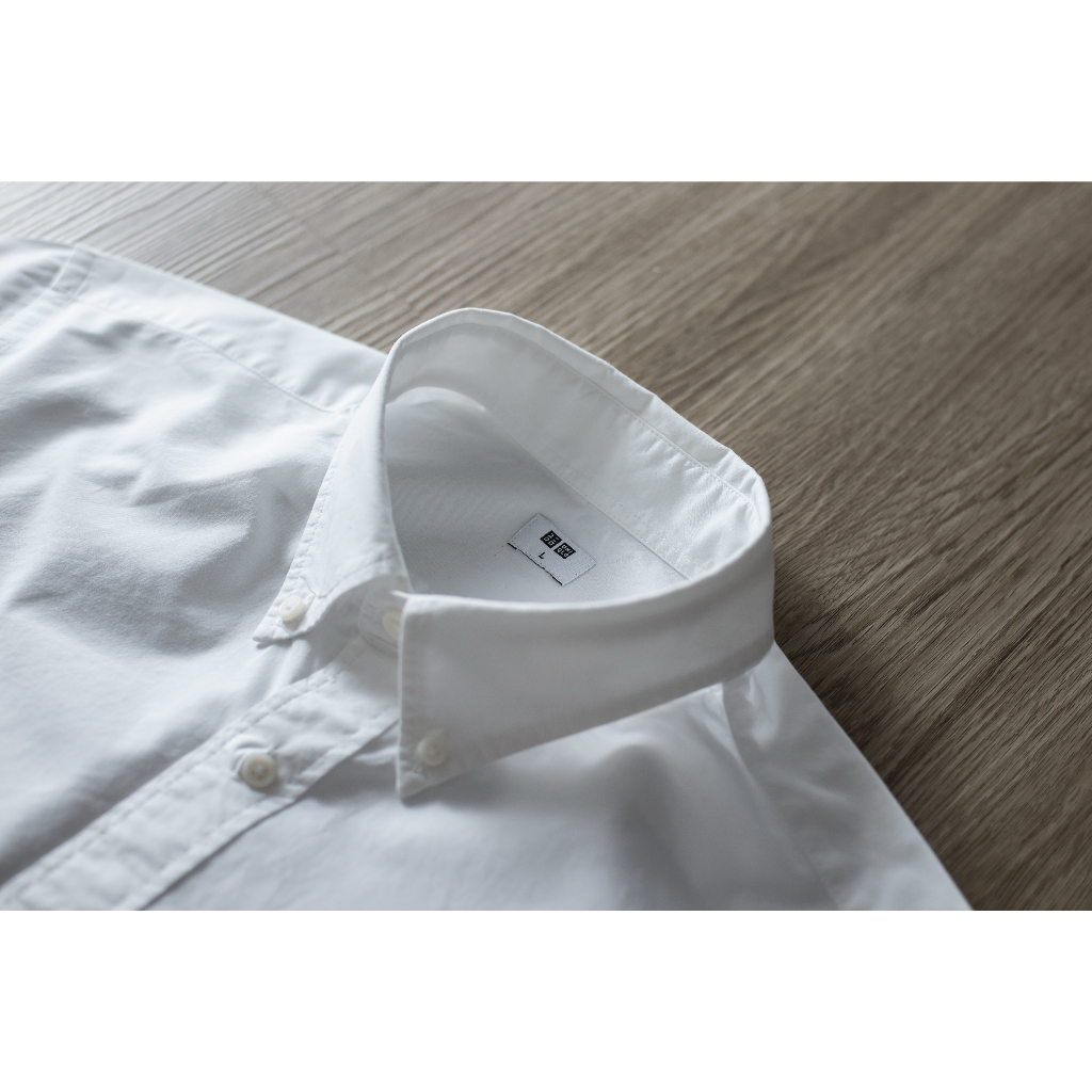 เสื้อเชิ้ต UNIQLO MUJI GU สีขาว ผ้า COTTON ผ้าบางไม่ร้อน ถูกกว่าซื้อมือหนึ่ง | Shopee Thailand