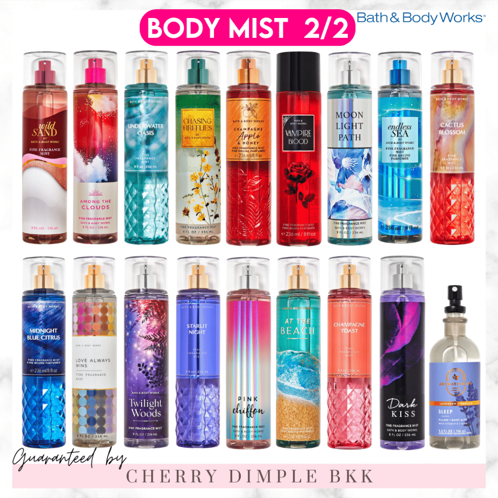 [กดในไลฟ์บ่ายสองลด150] BATH AND BODY WORKS Fragrance ·MIST·บอดี้มิส ...