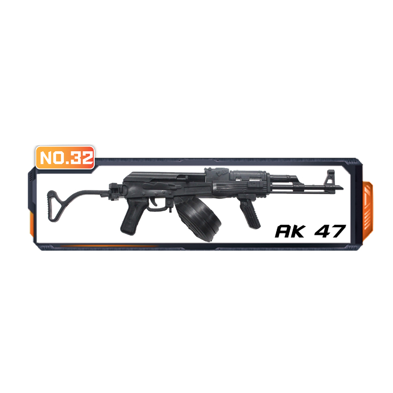 โฟว์ดีโมเดล โมเดลประกอบปืน ซีรี่5 มีให้สะสม8แบบ 4D Model GUN Series5 ...