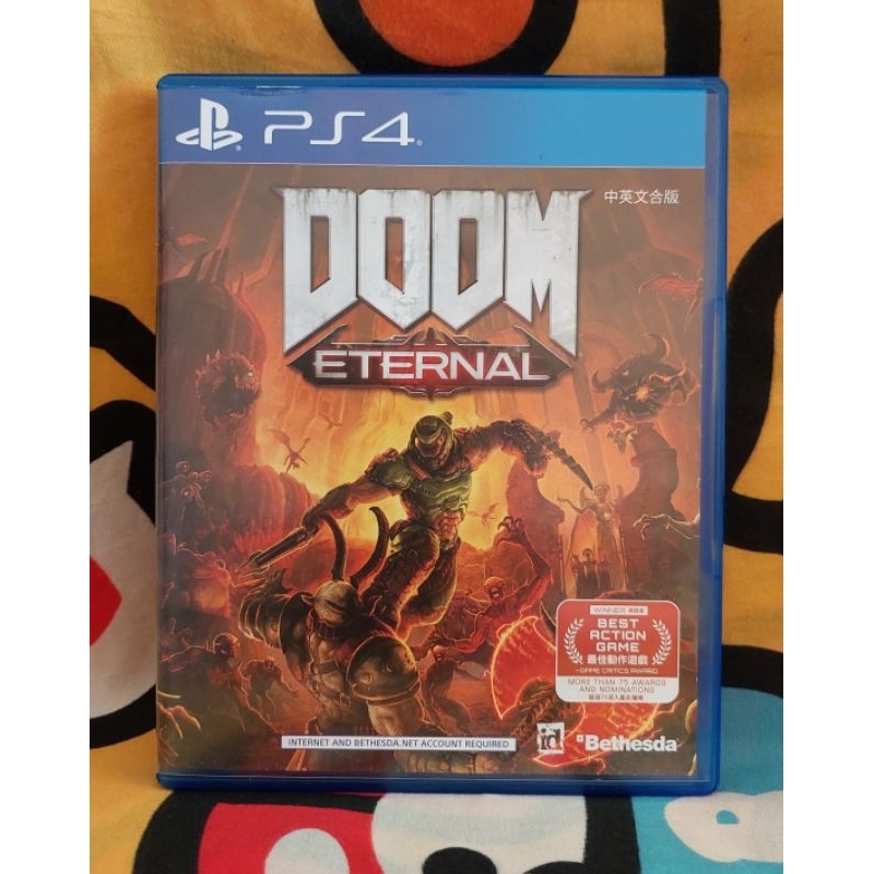 แผ่นเกมส์ PS4 Doom Eternal แผ่นเกมส์มือ 2 | Shopee Thailand