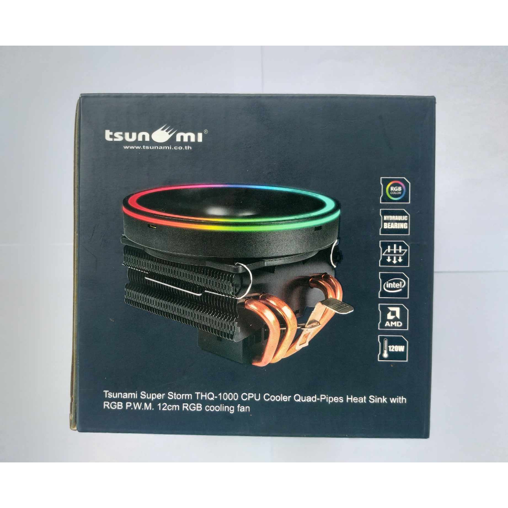 CPU COOLER Tsunami THQ-1000 RGB (มือสองยังไม่เคยใช้งาน) | Shopee Thailand