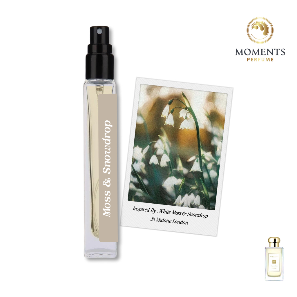 Moments Perfume น้ำหอม Unisex กลิ่น White Moss & Snowdrop ขนาด 10 ml ...