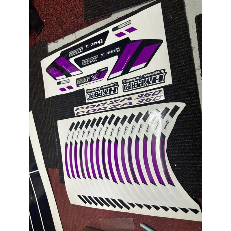 ชุดอัพเกรด forza350 x Hyper pro+ขอบล้อ | Shopee Thailand