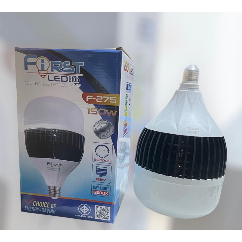 หลอดไฟ LED Blub Self Ballasted LED Lamp 150w First | Shopee Thailand