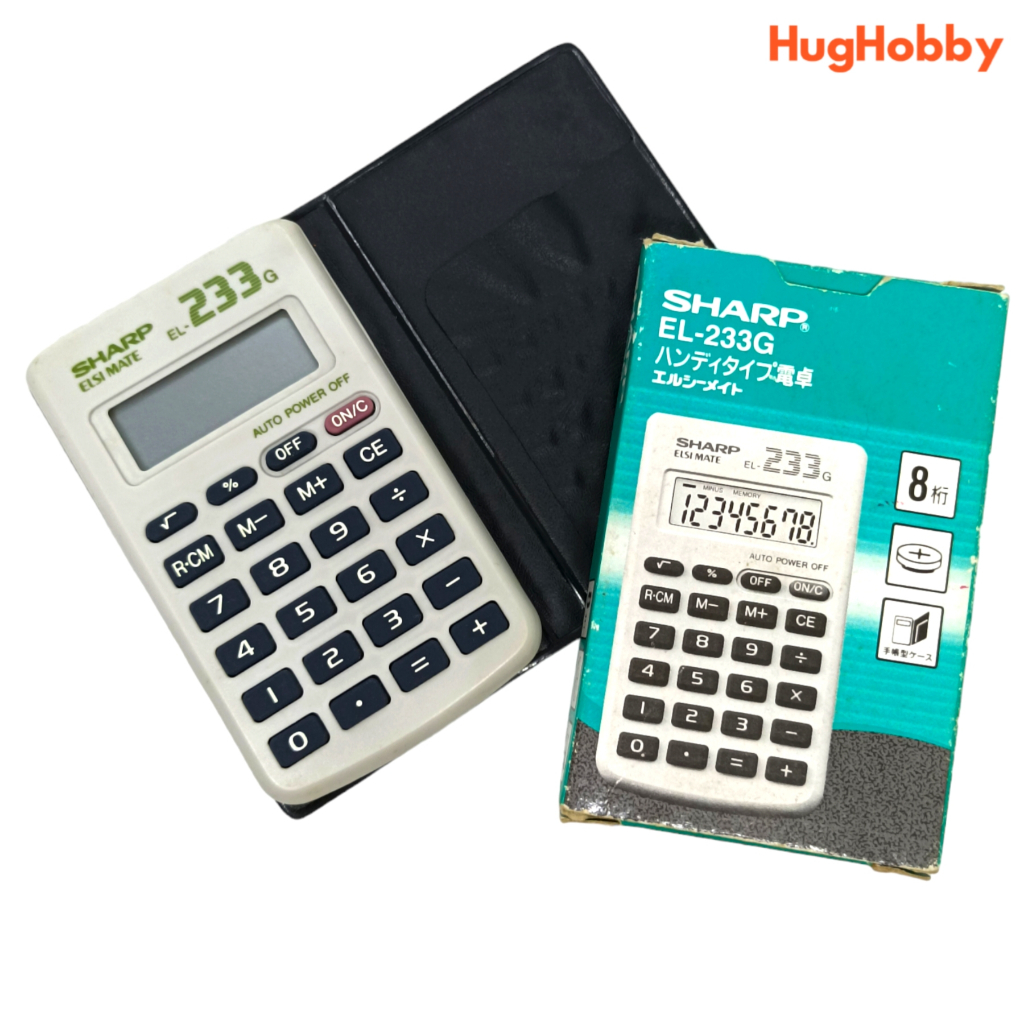 [มือ2 ไม่ได้เทส] Sharp ELSI MATE EL-233G Calculator | Shopee Thailand