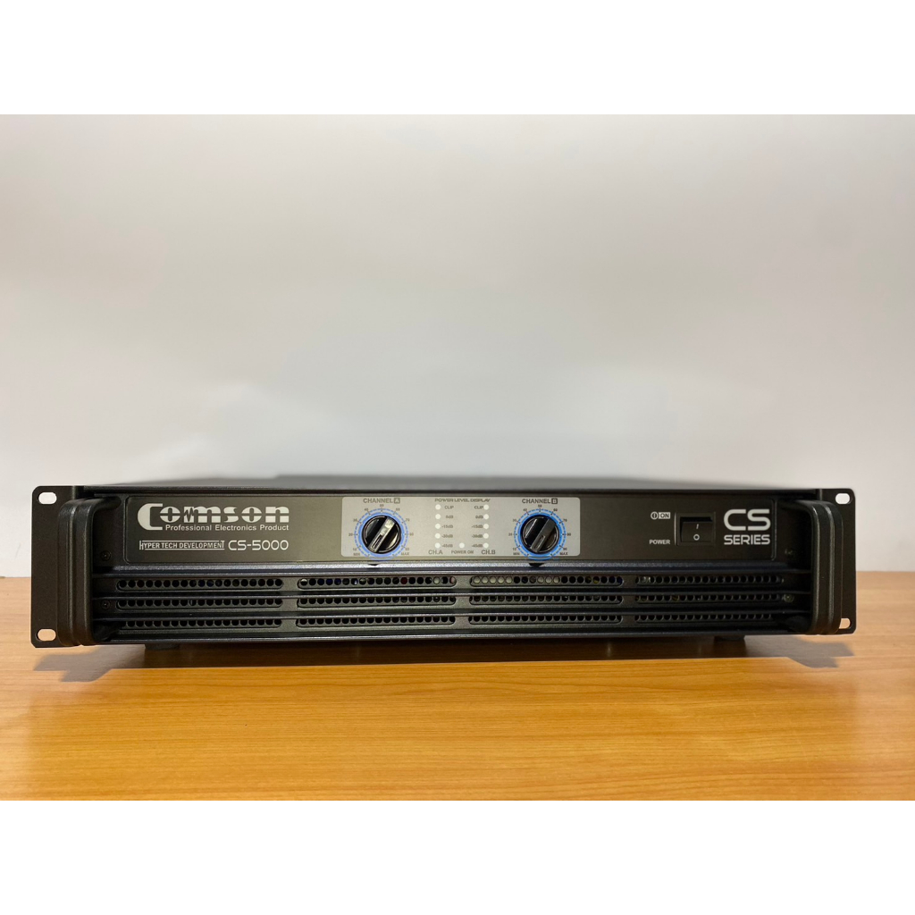 พาวเวอร์แอมป์ CS-1000 2000 5000 8000 poweramp พาวเวอร์แอมป์ แอมป์ขยาย PA มีครอสในตัว แบบหม้อแปลง ...