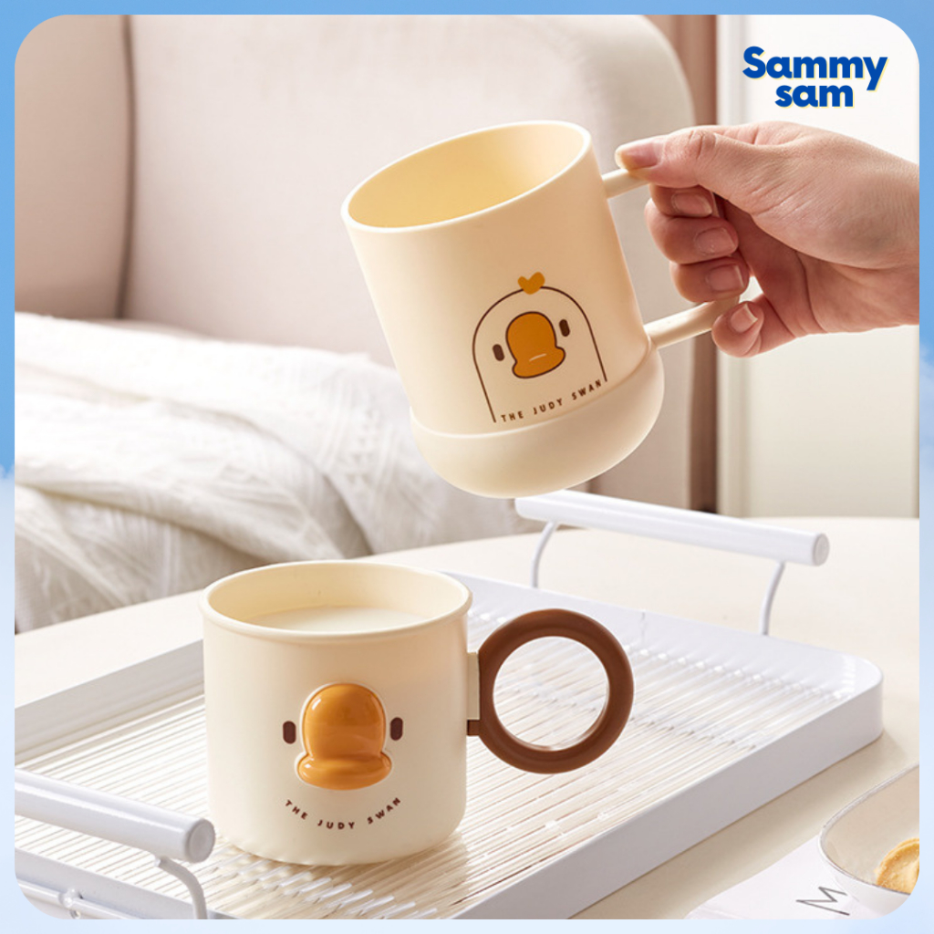 แก้วพลาสติกอเนกประสงค์ ลาย The Judy Swan | Shopee Thailand