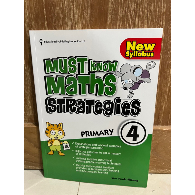Must know Maths Strategies primary 4 แบบฝึกหัดคณิตศาสตร์ชั้นประถม 4 ...