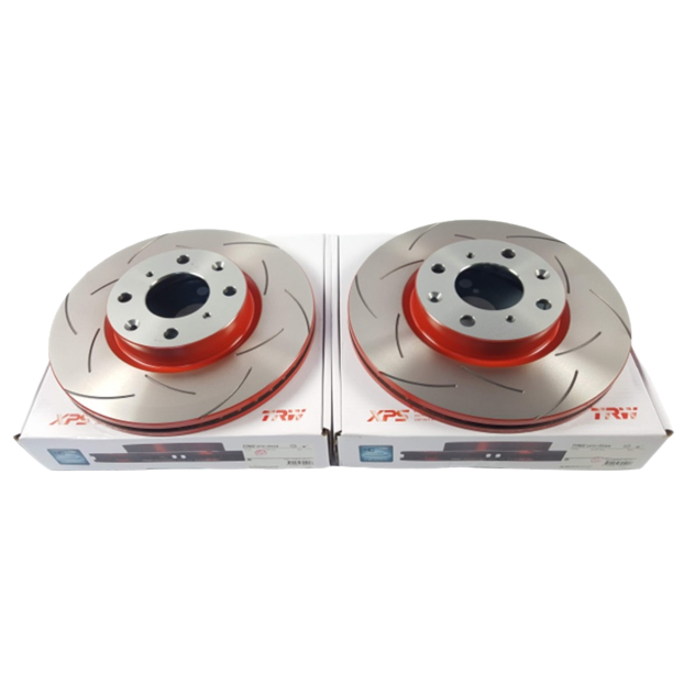 TRW XPS จานเบรค 1 คู่ TOYOTA VIOS YARIS ALTIS CAMRY VIGO REVO FORTUNER COMMUTER CHR ดิสเบรค จาน ...