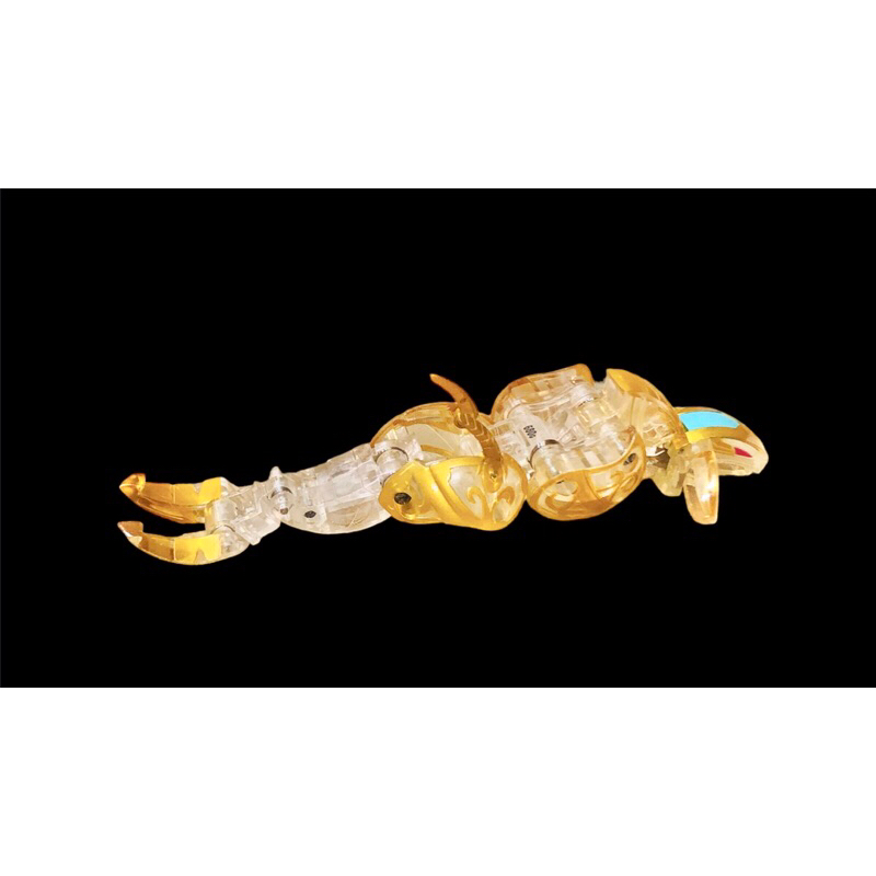 Bakugan Baku-Tech Translucent Clear Naga Daja Recast ( Injection ...