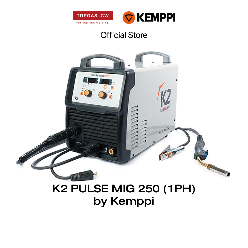 K2 PULSE MIG 250 (1PH) by Kemppi เครื่องเชื่อม CO2, ตู้เชื่อม MIG topgascw | Shopee Thailand