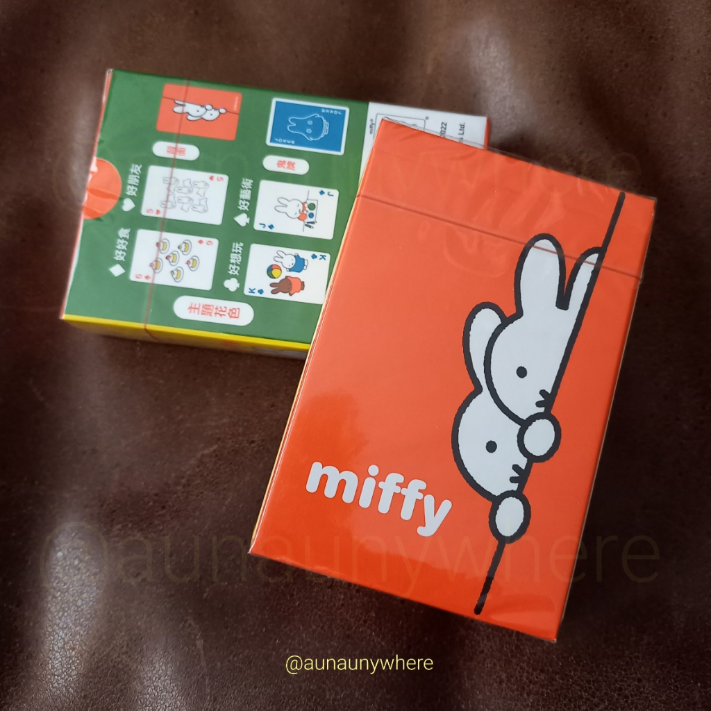 🤣พร้อมส่ง 🤣ไพ่ MIFFY กระต่ายน้อย🤣54 playing cards and joker MIFFY ...