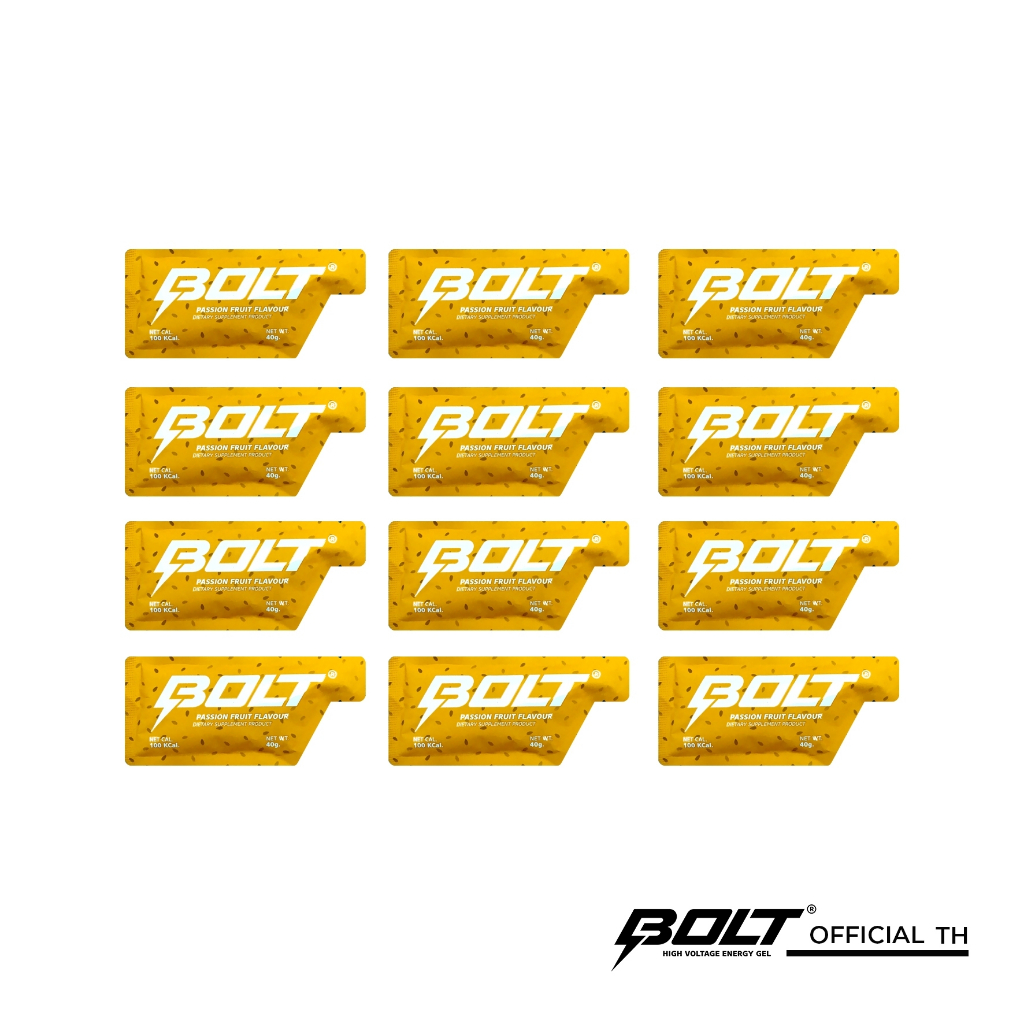 เจลให้พลังงาน โบลท์รสเสาวรส Bolt Energy Passion Fruit 40 g สินค้า ...