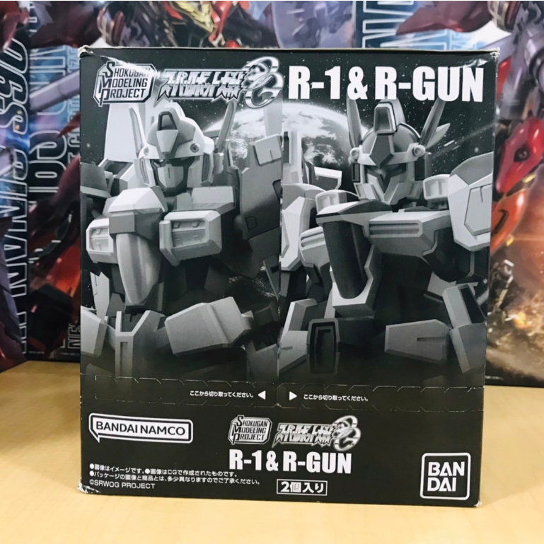 Bandai SMP Super Robot Wars OG R-1 & R-GUN | Shopee Thailand