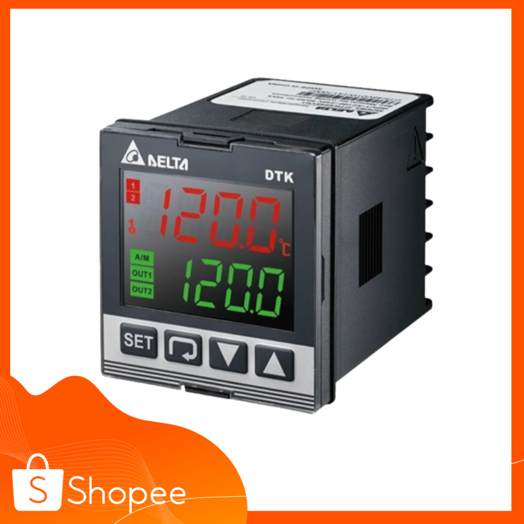 Delta Temperature Controller DTK4848R12(Relay 250VAC 5A) RS-485 ...