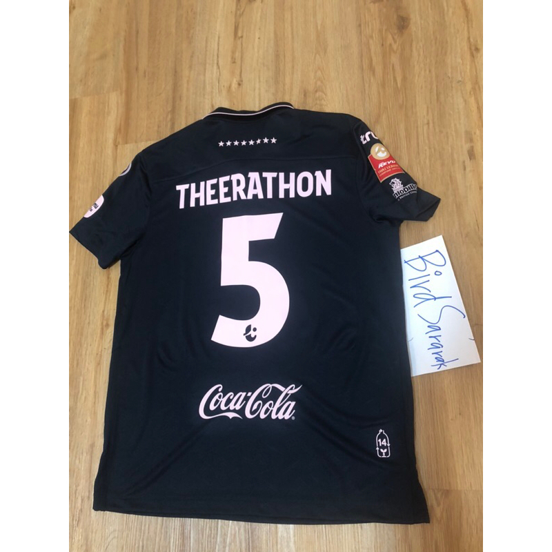 เสื้อฟุตบอล บุรีรัมย์ THEERATHON 5 ของแท้ ฟูล อ๊อฟชั่น อุ้ม Buriram United มี Size S,M,L,XL ...